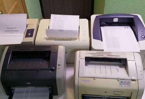 5 принтеров на восстановление/запчасти