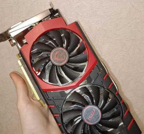 Видеокарта msi GTX 960 Gaming 2G