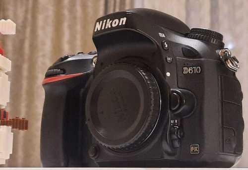 Фотоаппарат Nikon d610 пробег 80т.к