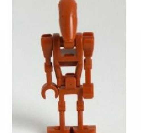 Минифигурка Battle Droid - Dark Orange, Angled Arm