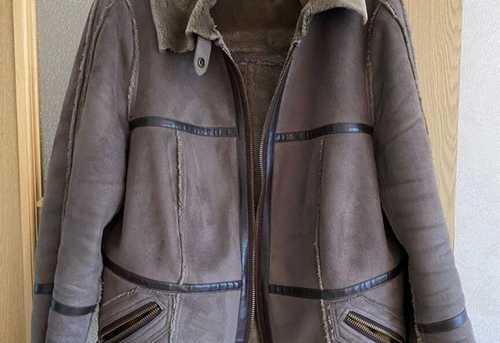 Куртка- дубленка женская 52 размер бу