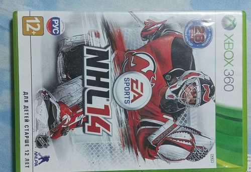 NHL 14 xbox 360,лицензия, полностью на русском