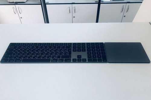 Комплект Apple keyboard 2 + Trackpad 2 Space Gray