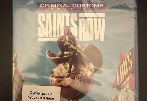 Saints Row Criminal Customs Edition ps5