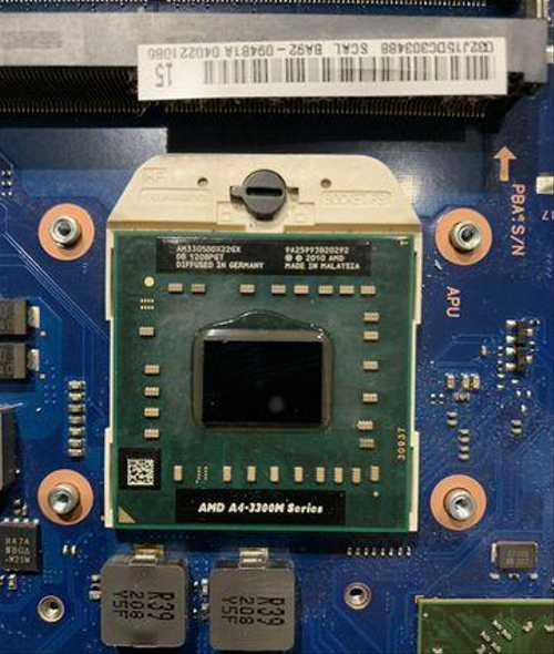 AMD A4-3305m Intel i3 / B970 / B950 / P6200