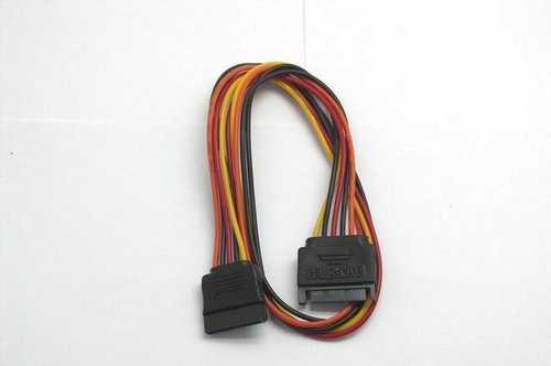 Удлинитель кабеля питания SATA 15pin 50см