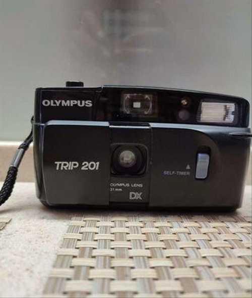 Пленочный фотоаппарат olympus trip 201