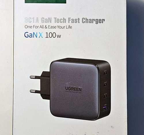 Зарядное устройство GaN Ugreen CD226 100W