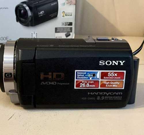 Видеокамера sony hdr cx400e