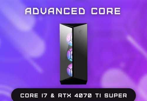 «Advanced core» пк Core i7\RTX 4070 Ti S\32гб RAM