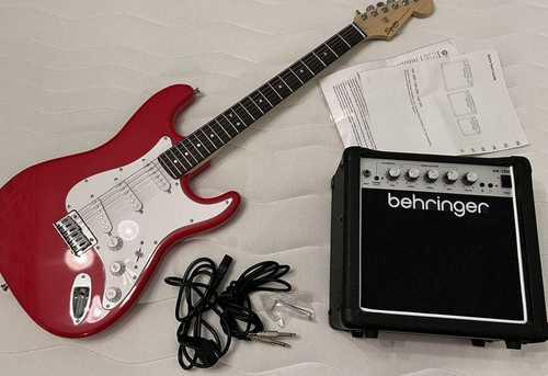 Fender Squier Mm Stratocaster Red новый