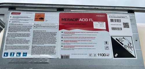 Meracip Acid FL. Кислотное моющее средство