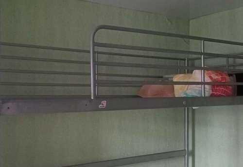 Двухъярусная кровать IKEA металлическая бу