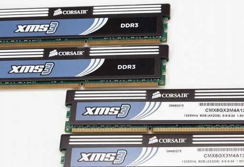 Оперативная память Corsair DDR-3
