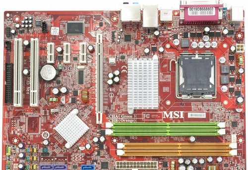 MSI P35 Neo-F 4*DDR2 ATX поддержка 8Gb