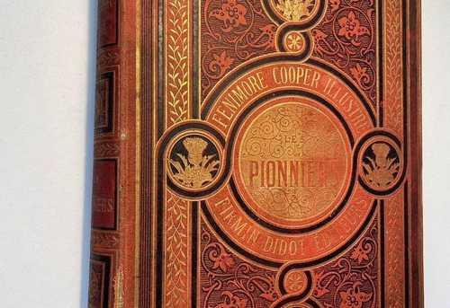 Книга на франц. Les Pionniers, Fenimore Cooper