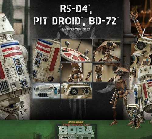 HOT toys TMS86 boba fett R5-D4 PIT droid BD-72