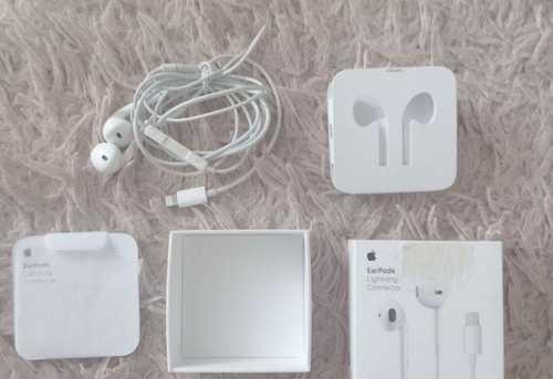 Наушники apple earpods lightning
