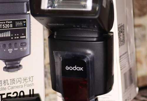 Вспышка камеры godox tt520 ii