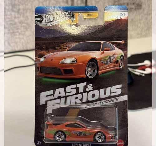 Hot wheels toyota supra форсаж новая