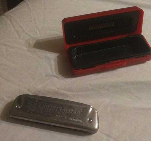 Гармошка губная Hohner "golden melody"