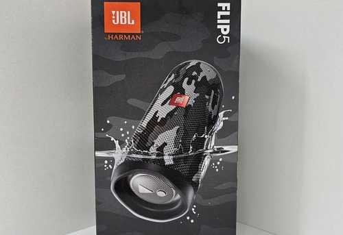 Портативная колонка JBL Flip 5, зимний камуфляж