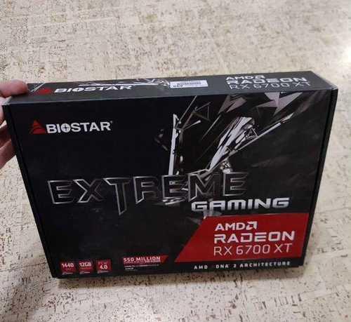 Видеокарта Biostar Radeon RX 6700 xt 12 gb