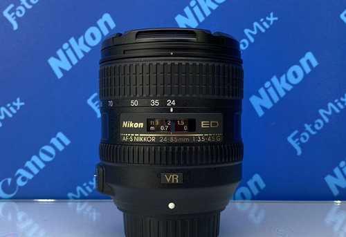 Nikon AF-S 24-85mm f/3.5-4.5 G идеал (sn:1900)
