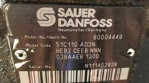 Гидромотор sauer danfoss 51C110 AD3N HEB2 CEE6 NNN