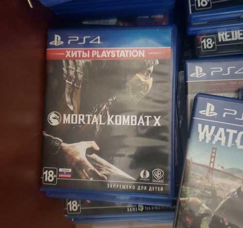 Mortal kombat x ps4 диск