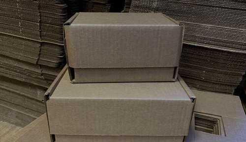 Самосборные картонные коробки 220х165х100 (тип Д)