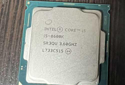 Процессор intel core i5 8600k 1151-v2