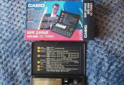 Электронная записная книжка Casio DC-7500RS