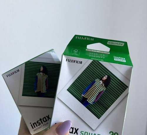 Картриджи для фото на Fujifilm Instax Square SQ20