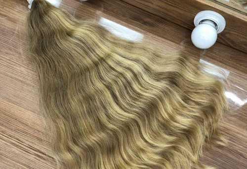 Детские волосы славянка блонд 50 см