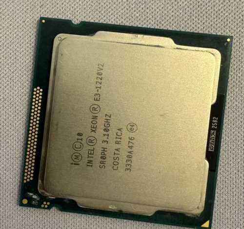 Процессор Xeon E3 1220v2