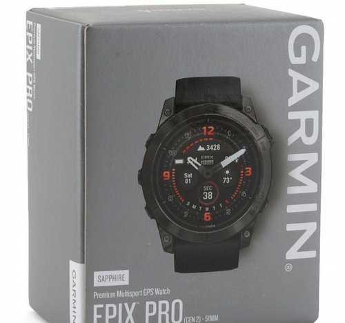 Garmin Epix Pro Sapphire Titan 47mm / 51 mm