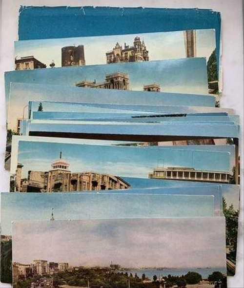 Набор открыток Баку 1970 год