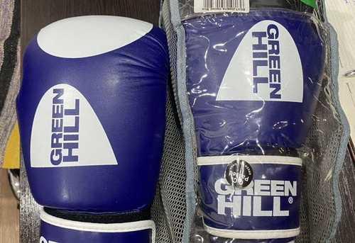 Боксерские перчатки 14 oz (Green Hill)