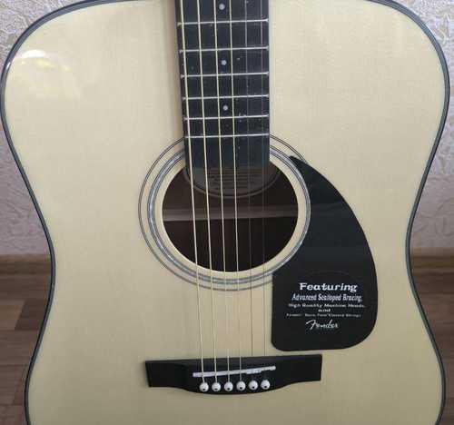 Акустическая гитара fender cd 60