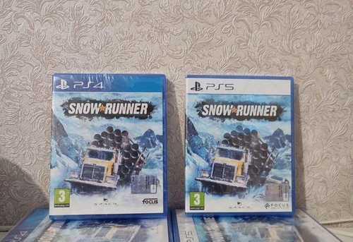 Игра Snowrunner диски для PS5/PS4 (новые )