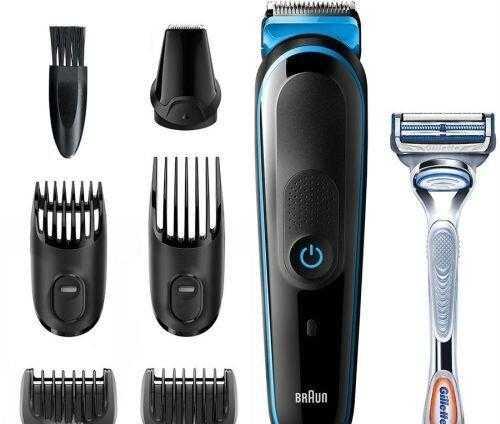 Триммер Braun MGK3242 + Бритва Gillette + 1 кас че