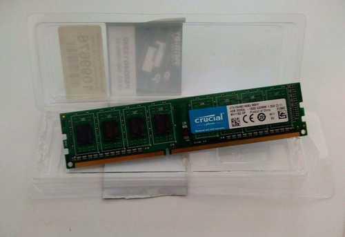 Память Crucial ddr3 4 gb 1600 мгц