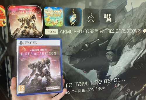 Armored core 6 ps5 диск