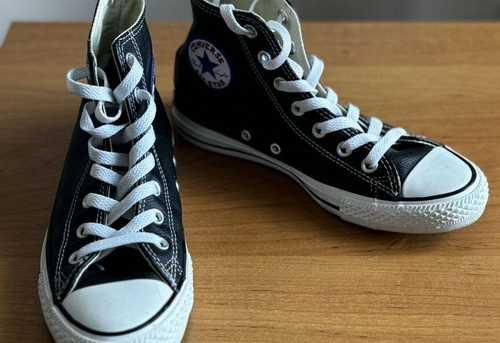 Кеды converse кожаные