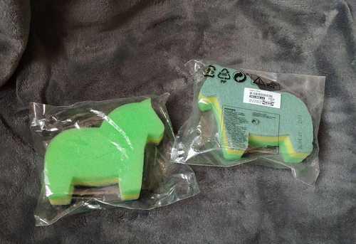 Икеа Икея Лошадка зеленый IKEA Snabbakat