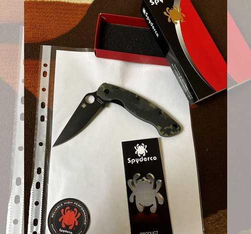 Нож складной spyderco military C36gpcmobk