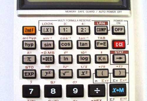 Программируемый калькулятор EL - 512