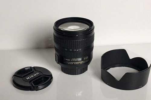 Nikon 18-70mm f/3.5-4.5G ED-IF DX AF-S Nikkor