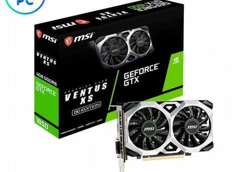 Видеокарта GTX1650 4GB MSI ventus XS OCV3